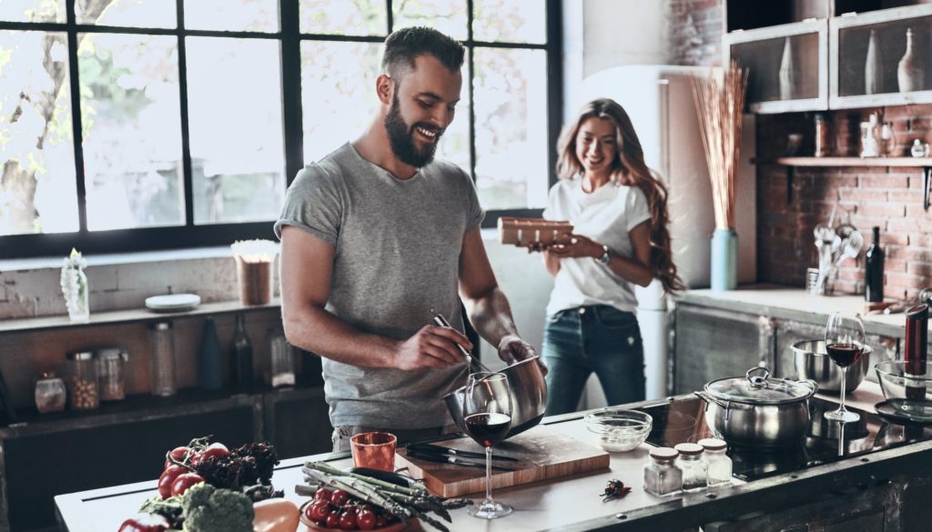 Listen to the Dialogue: Cooking Together - Learn English with lingoneo